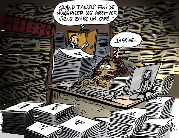 Définition : Dématérialisation des archives